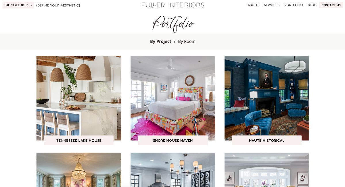 How to Name Projects On Your Interior Design Website - Glory & Brand