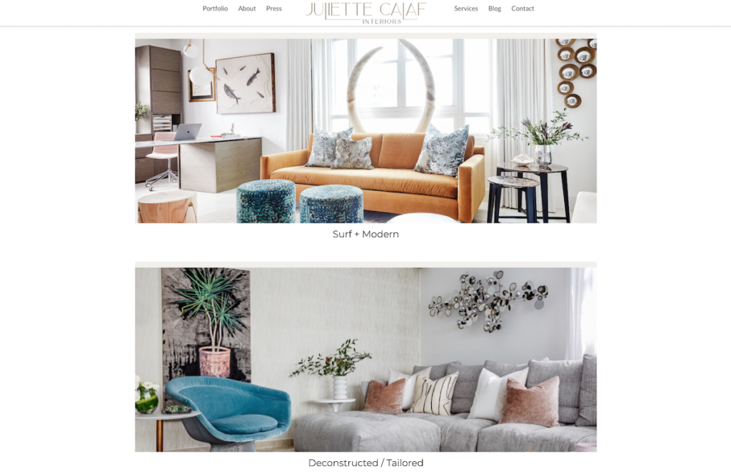 How to Name Projects On Your Interior Design Website - Glory & Brand